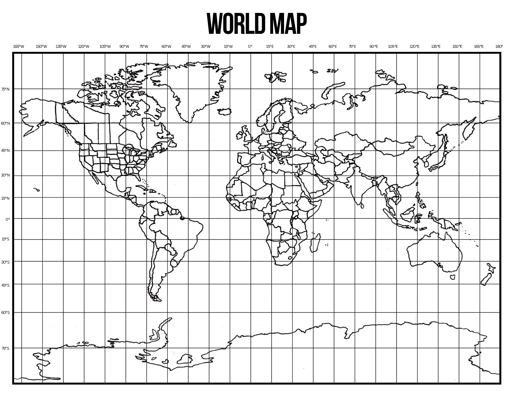 Draw the world. Trace the world. Paint the world…Whatever your heart ...